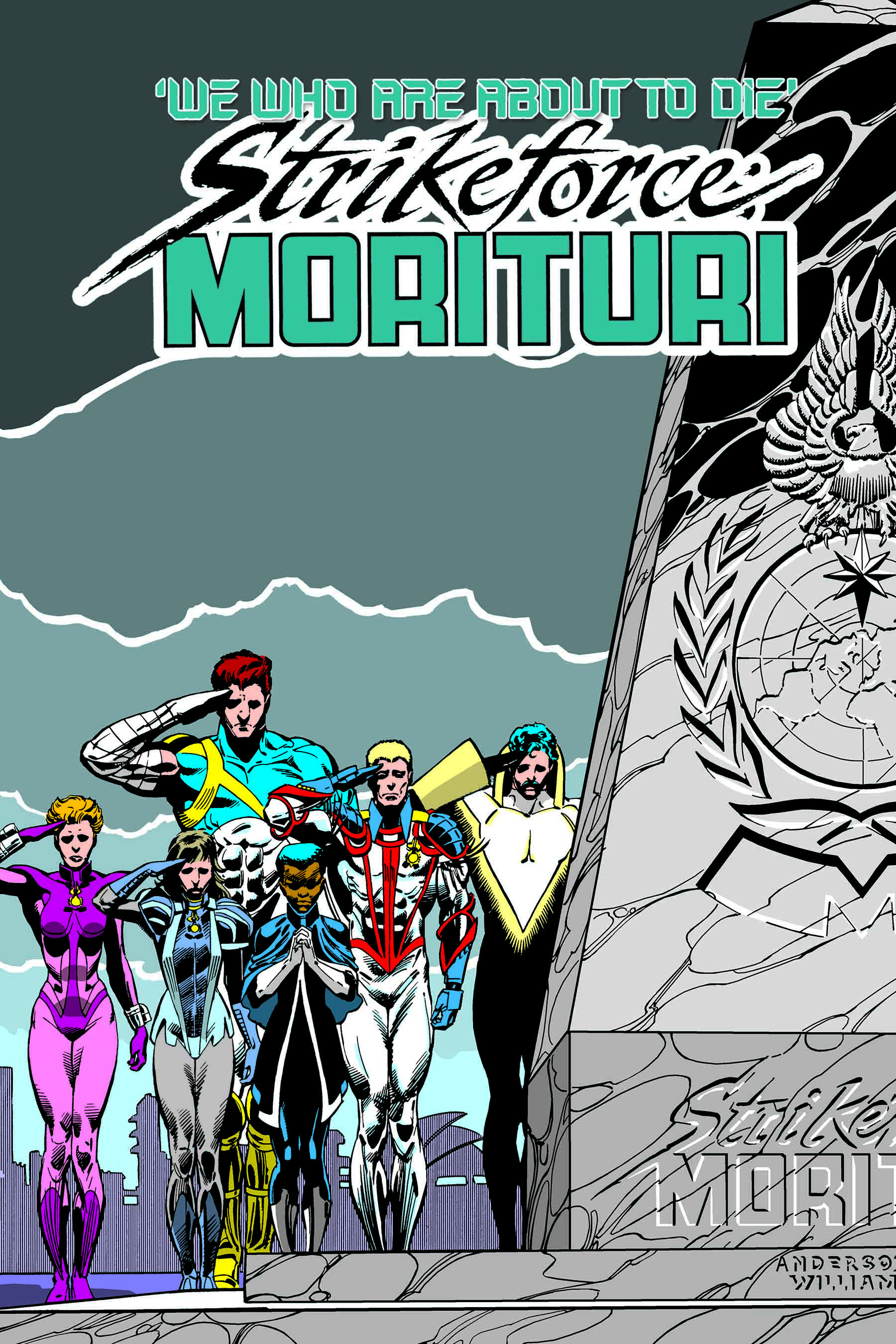 STRIKEFORCE: MORITURI OMNIBUS BRENT ANDERSON ULTIMATE SACRIFICE COVER ...