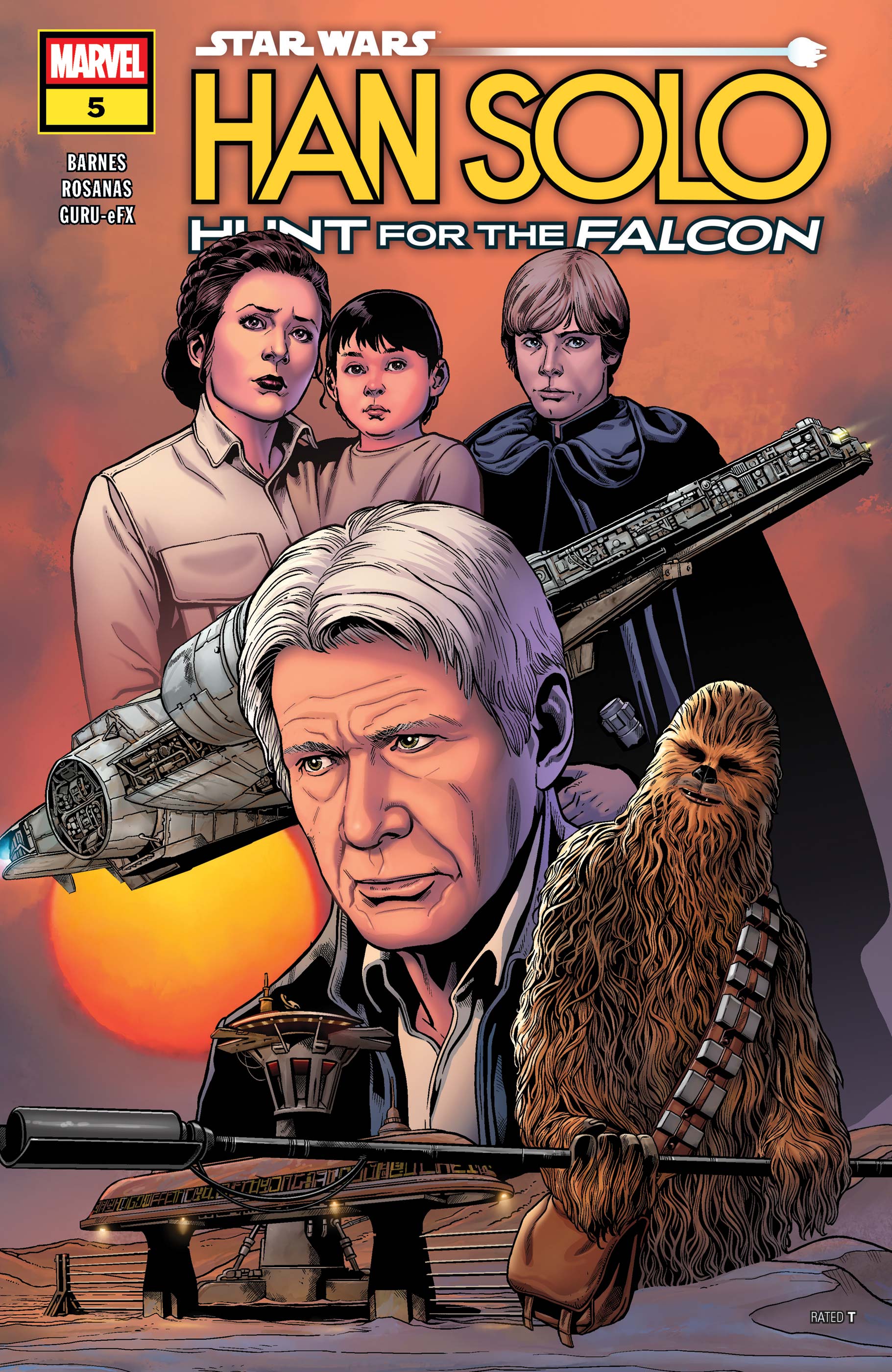 Star Wars: Han Solo - Hunt for the Falcon (2025) #5 | Comic Issues | Marvel