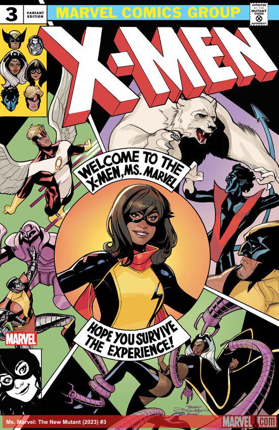 Ms. Marvel: The New Mutant (2023) #3 (Variant) | Comic Issues | Marvel