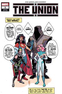 The Union (2020) #1 (Variant) | Comic Issues | Marvel