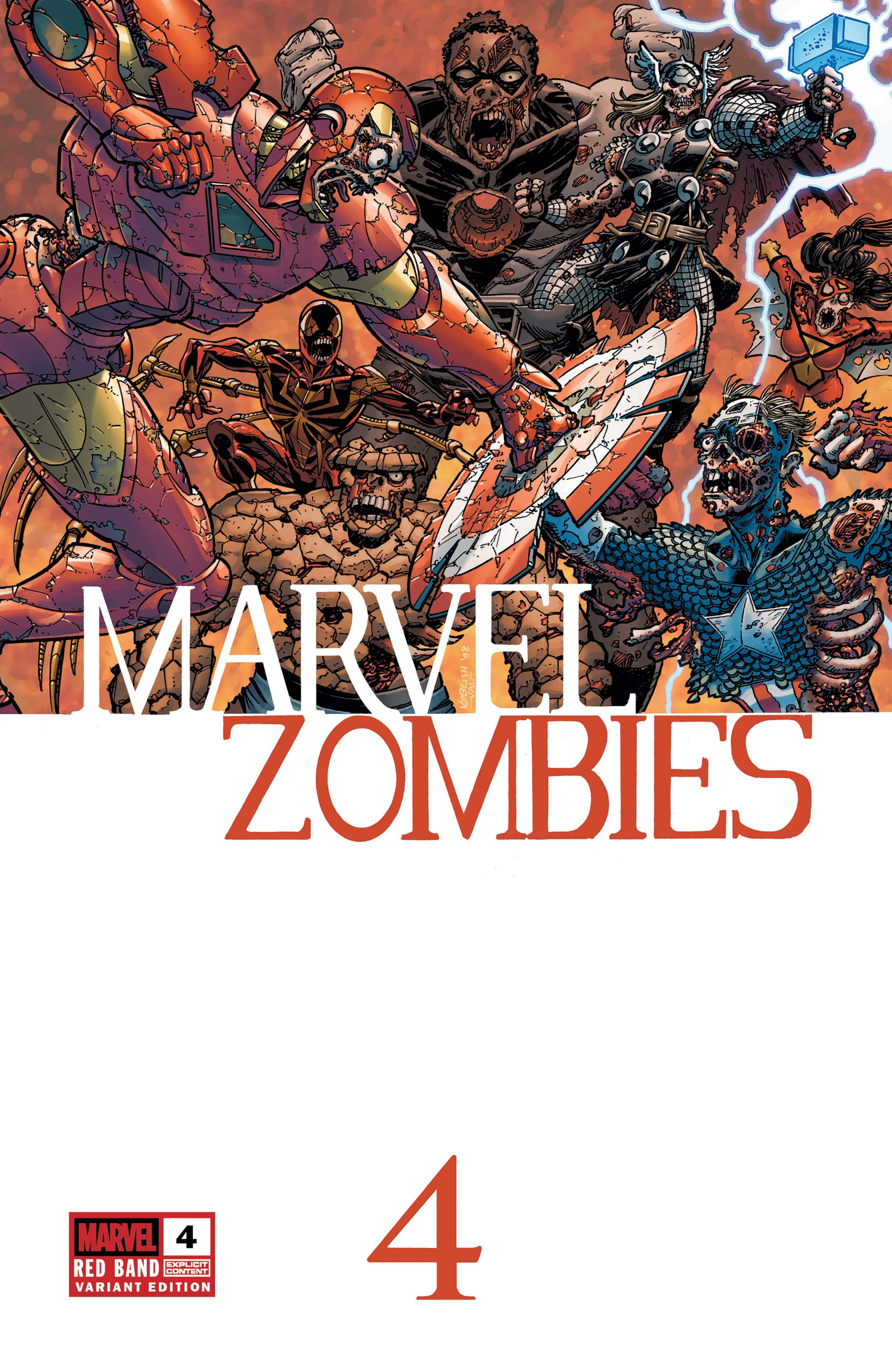 Marvel Zombies: Red Band (2025) #4 (Variant) | Comic Issues | Marvel