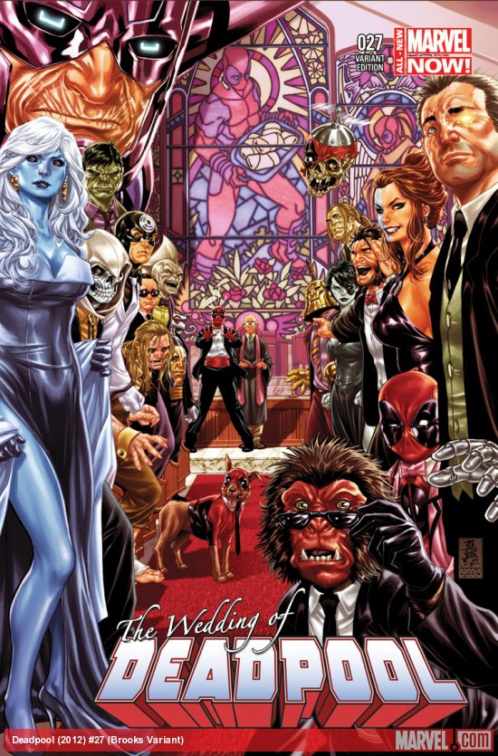 Deadpool (2012) #27 (Brooks Variant) | Comic Issues | Marvel