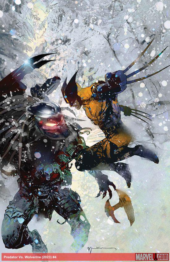 Predator Vs. Wolverine (2023) #4 (Variant) | Comic Issues | Marvel