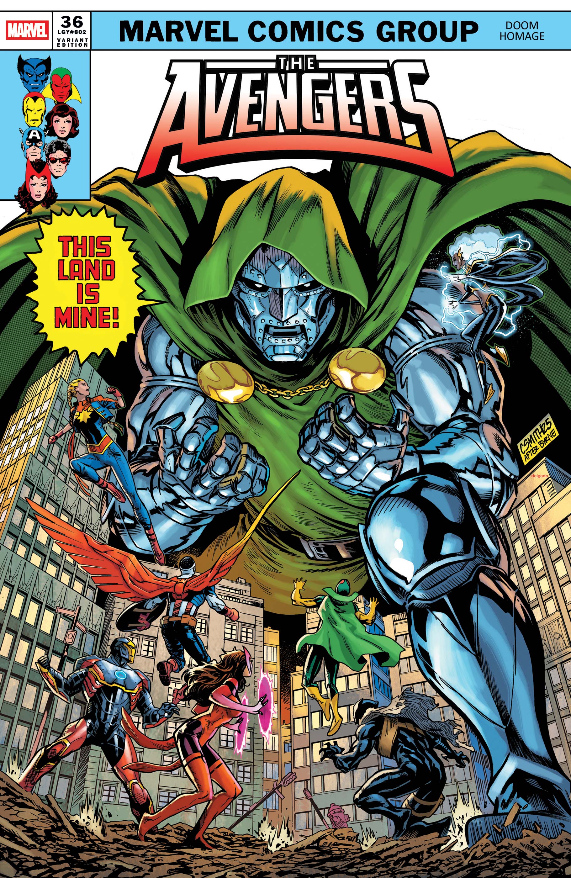 Avengers (2023) #36 (Variant) | Comic Issues | Marvel