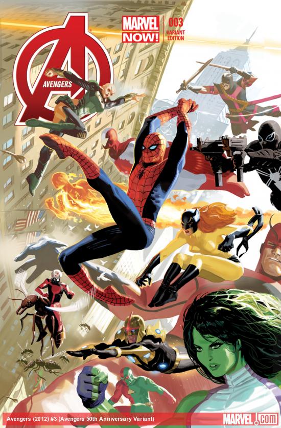 Avengers (2012) #3 (Avengers 50th Anniversary Variant) | Comic Issues ...