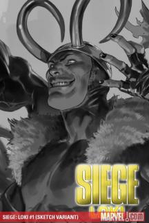 Siege: Loki (2010) #1 (SKETCH VARIANT) | Comic Issues | Marvel