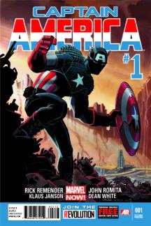 Captain America (2012) #1 (2nd Printing Variant) | Comic Issues | Marvel