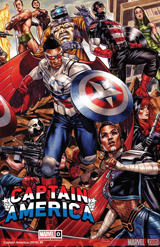 Captain America (2018) (Variant) | Comic Issues | Marvel