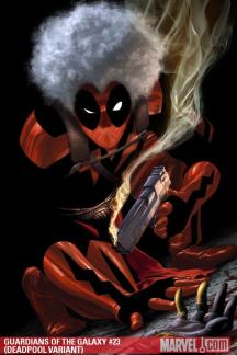 Guardians of the Galaxy (2008) #23 (DEADPOOL VARIANT) | Comic Issues ...