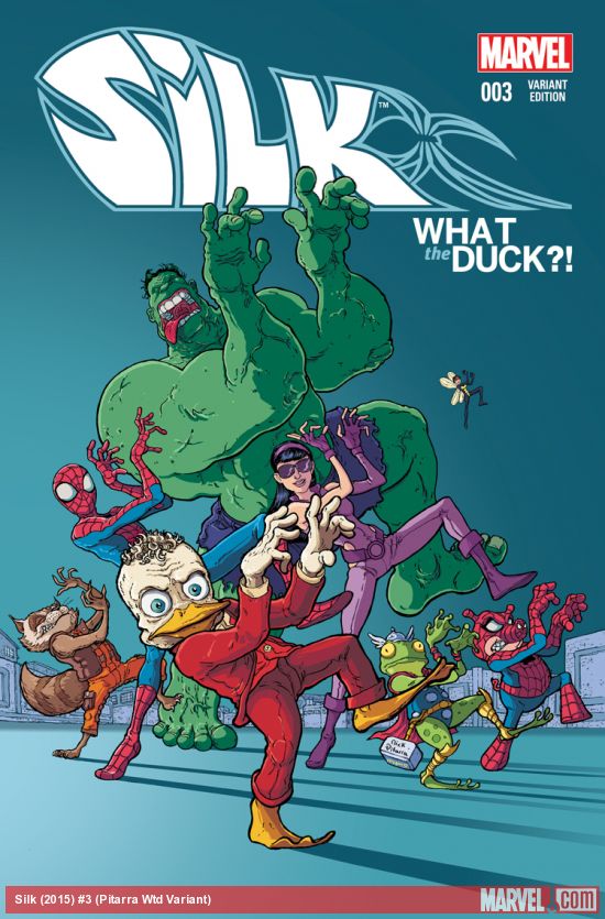 Silk (2015) #3 (Pitarra Wtd Variant) | Comic Issues | Marvel