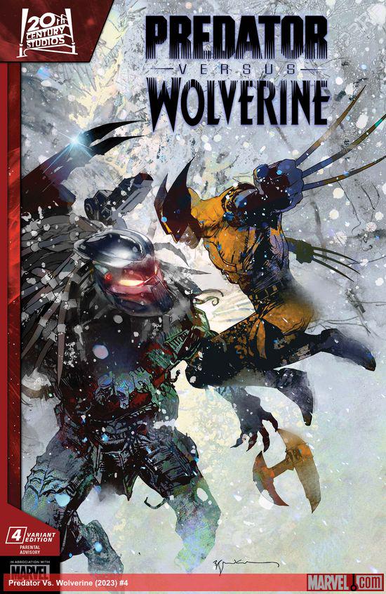 Predator Vs. Wolverine (2023) #4 (Variant) | Comic Issues | Marvel