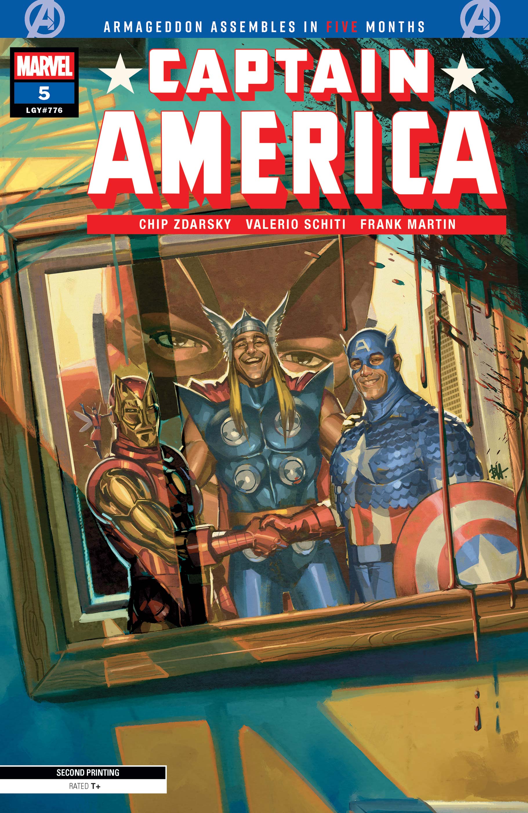 Captain America (2025) #5 (Variant) | Comic Issues | Marvel