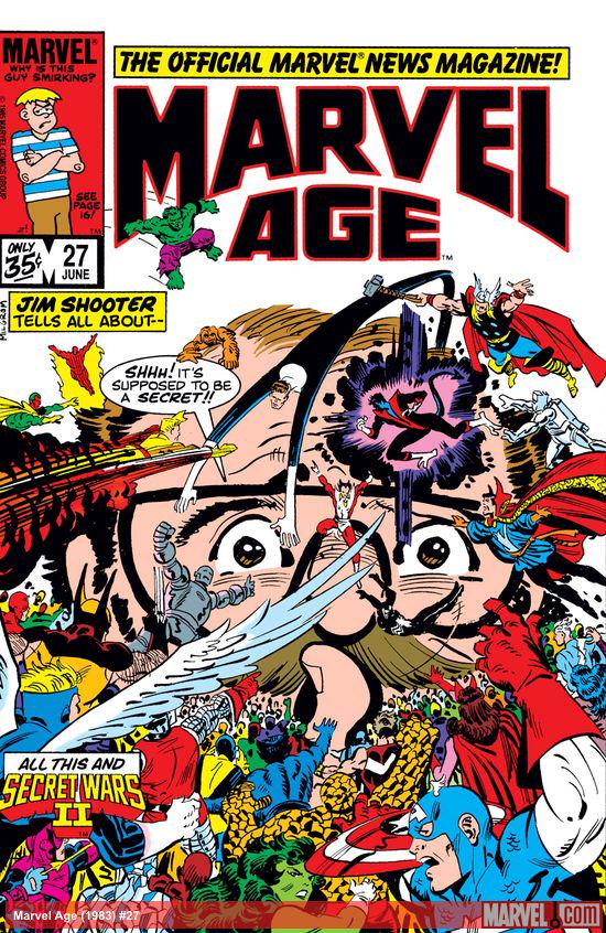 Marvel Age (1983) #27 | Comic Issues | Marvel