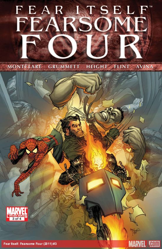 Fear Itself: Fearsome Four (2011) #3 | Comic Issues | Marvel