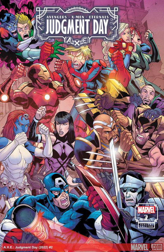 A.X.E.: Judgment Day (2022) #2 (Variant) | Comic Issues | Marvel