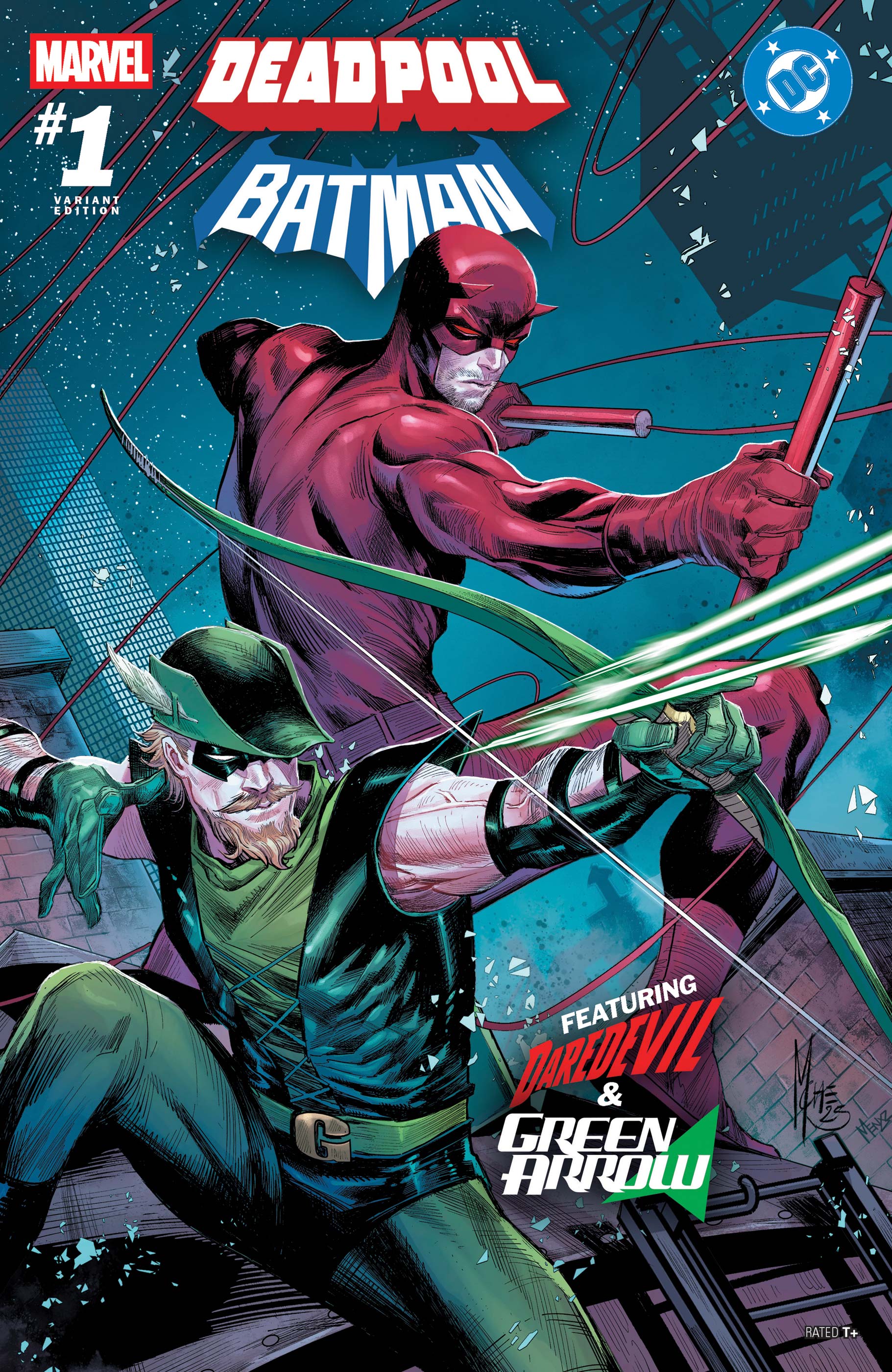 MARVEL/DC: DEADPOOL/BATMAN (2025) #1 (Variant) | Comic Issues | Marvel