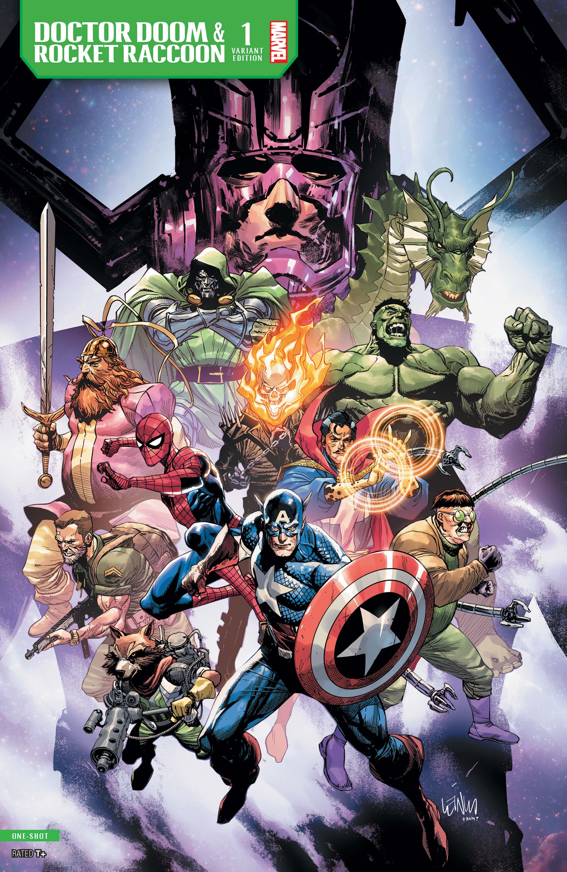 DOCTOR DOOM & ROCKET RACCOON (2025) #1 (Variant)