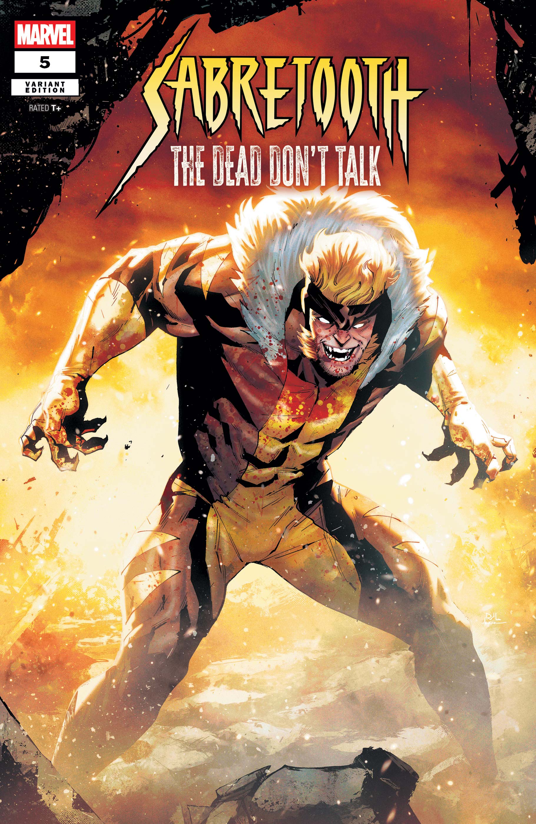 Sabretooth: The Dead Don't Talk (2024) #5 (Variant) | Comic Issues | Marvel