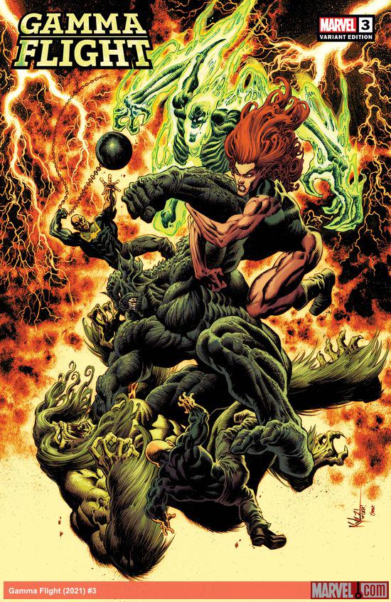 Gamma Flight (2021) #3 (Variant) | Comic Issues | Marvel