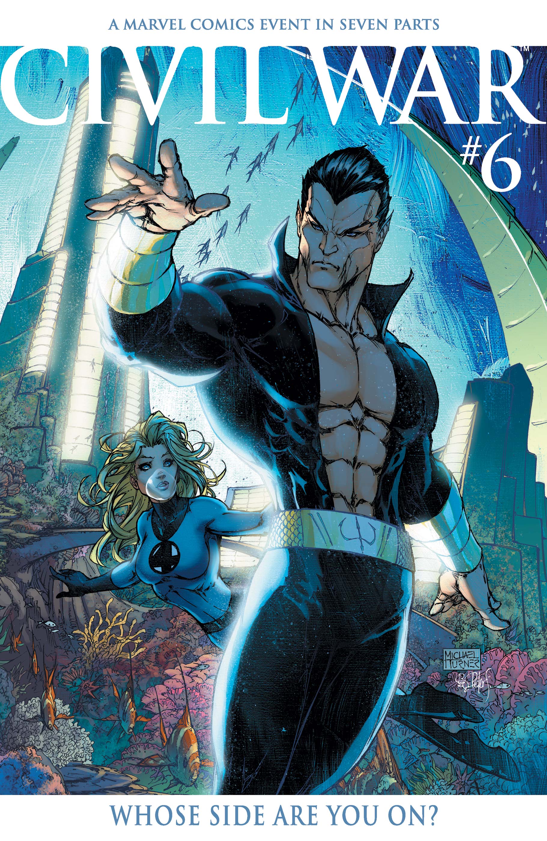 CIVIL WAR #6 FACSIMILE EDITION MICHAEL TURNER FOIL VARIANT (2026) #6 ...