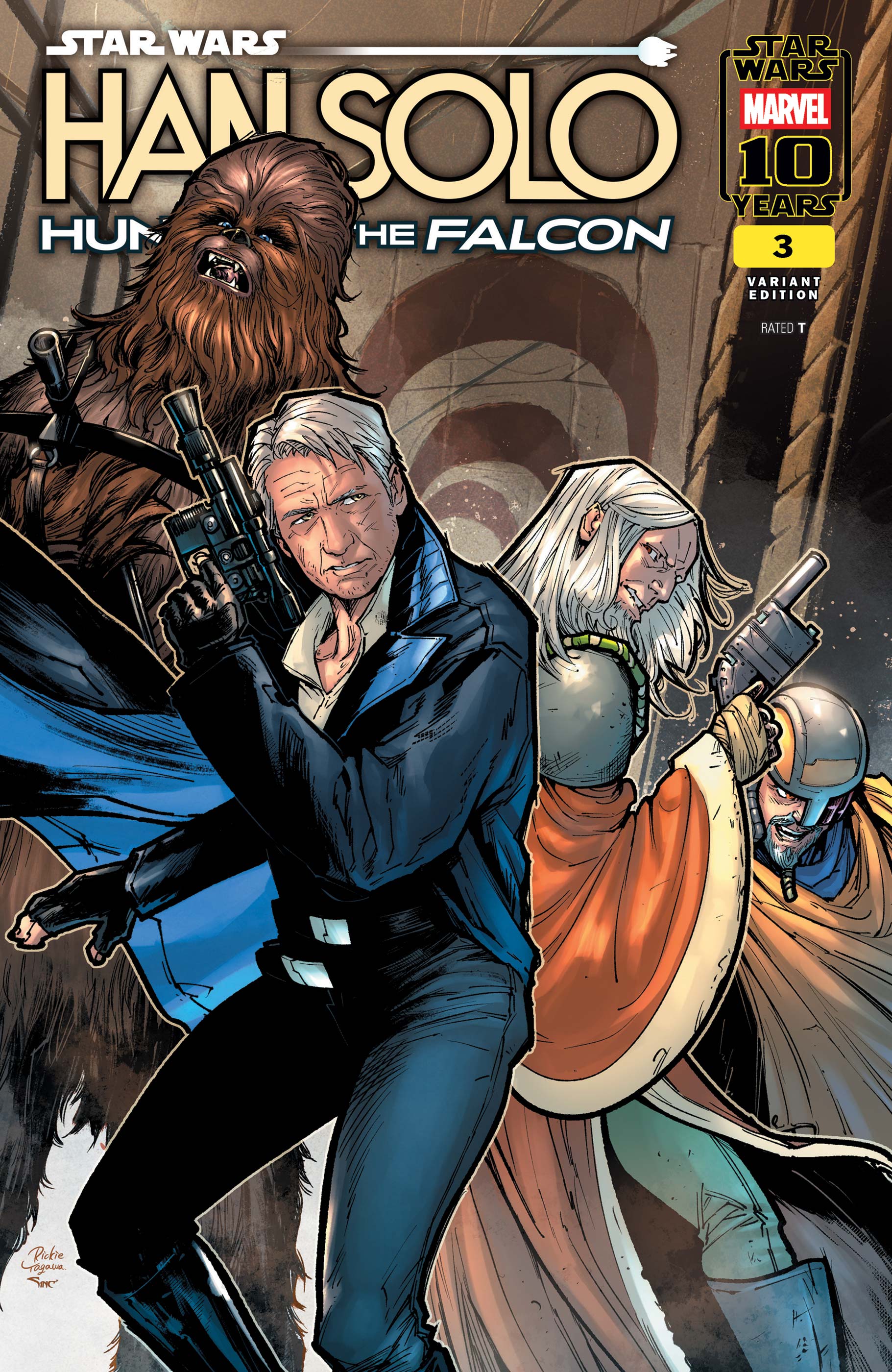Star Wars: Han Solo - Hunt for the Falcon (2025) #3 (Variant) | Comic ...