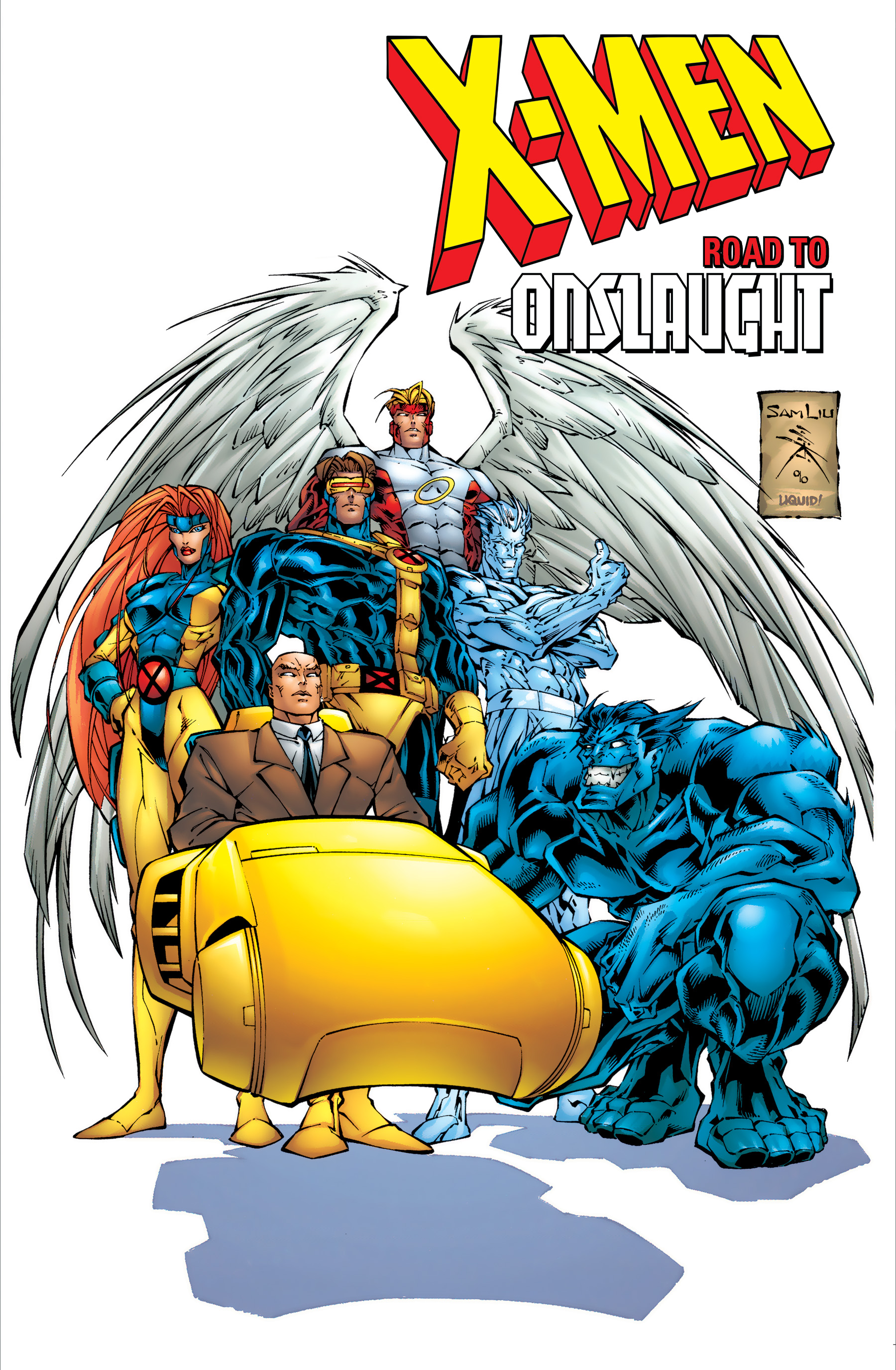 X-MEN: ROAD TO ONSLAUGHT OMNIBUS VOL. 2 SAM LIU COVER [DM ONLY ...