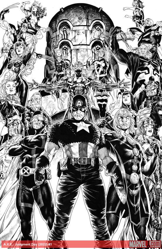 A.X.E.: Judgment Day (2022) #1 (Variant) | Comic Issues | Marvel
